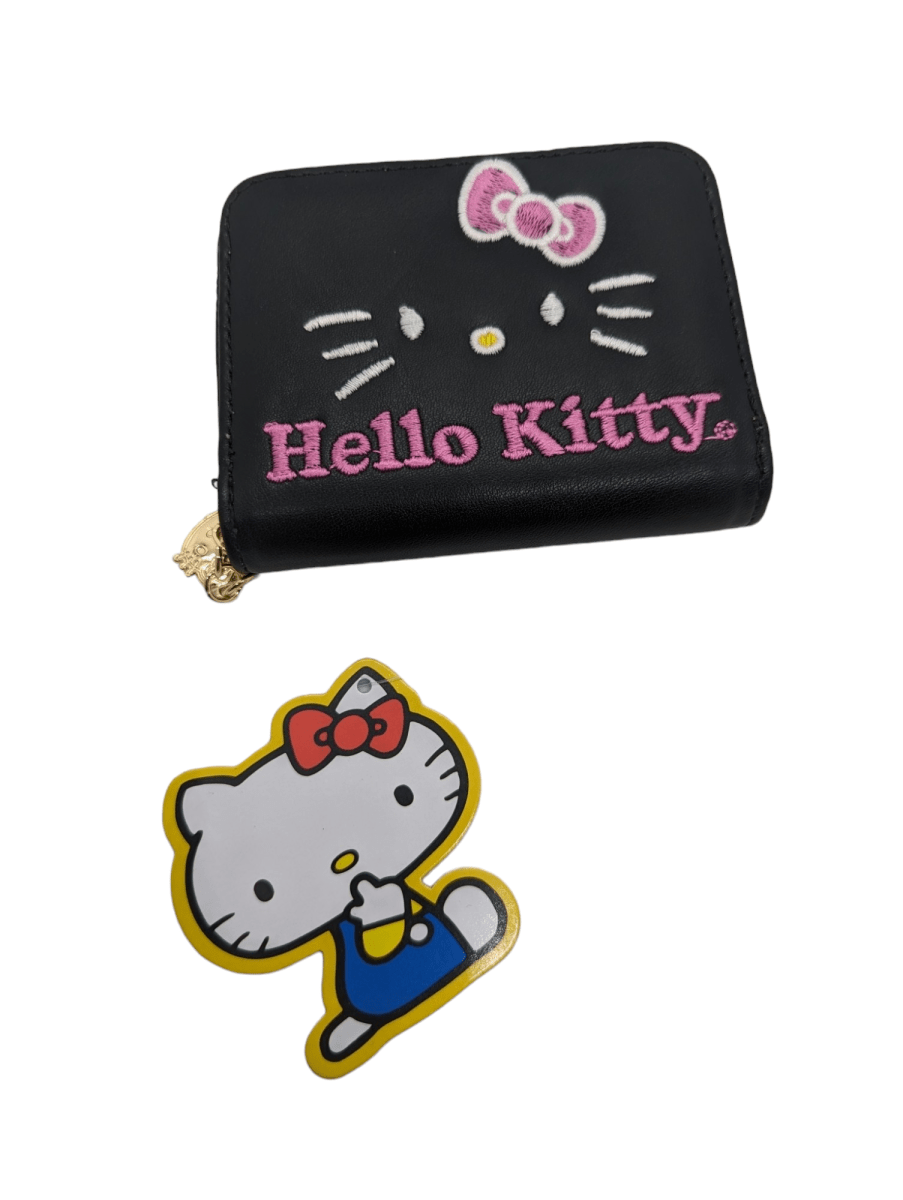 BILLETERA HELLO KITTY NEGRA | CYBERLOCURA.COM
