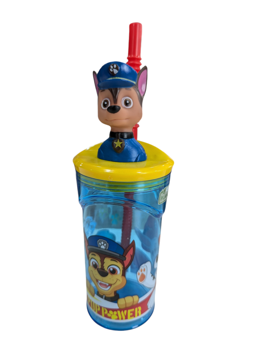 BOTELLA 3D CHASE / PAW PATROL | CYBERLOCURA.COM