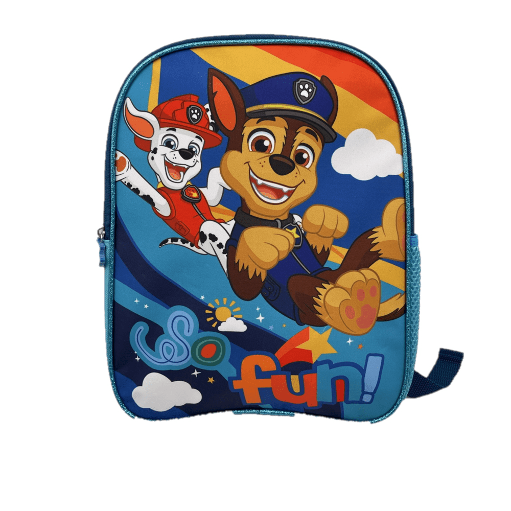 MOCHILA PREESCOLAR ECO 2024 PAW PATROL NIÑOS | CYBERLOCURA.COM