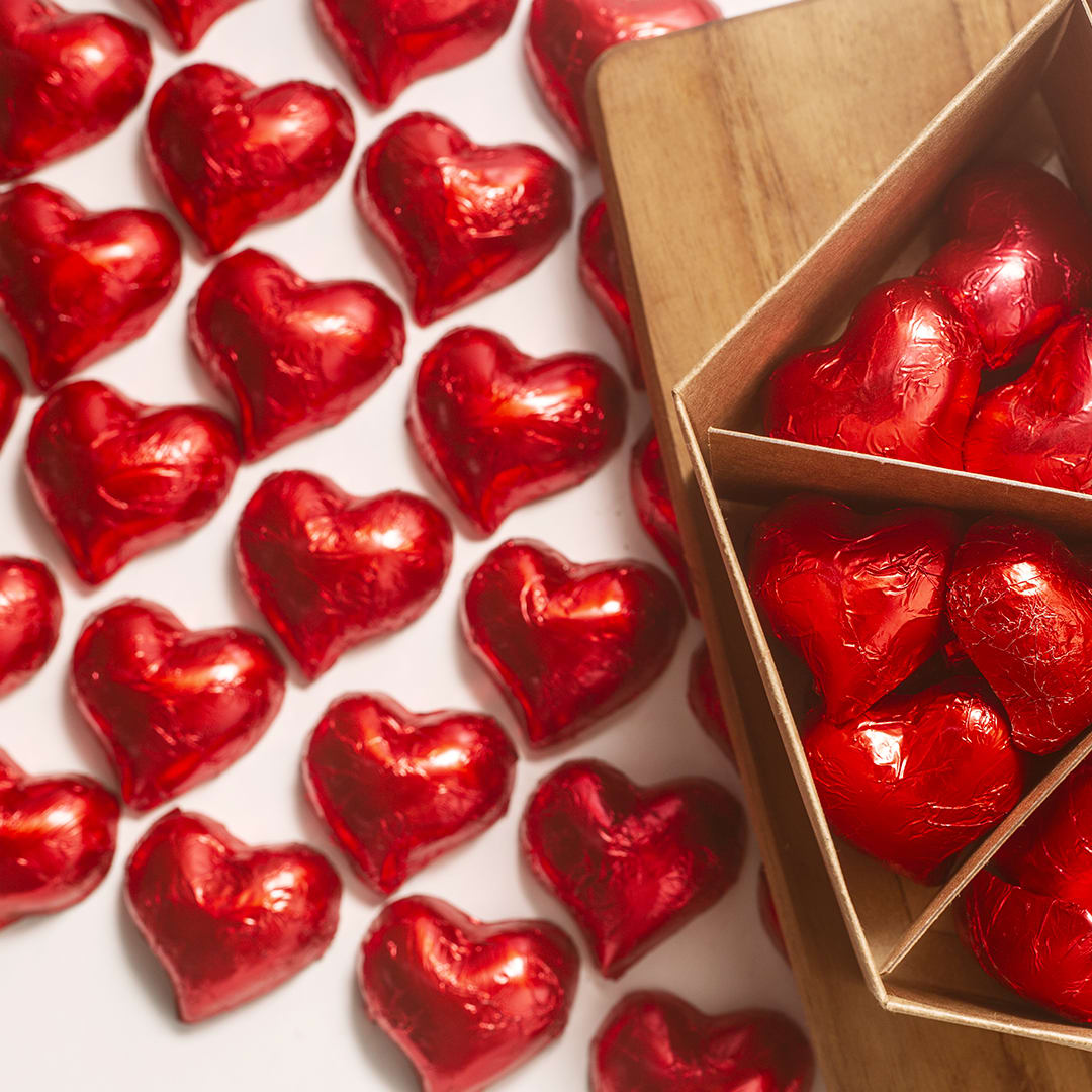 CHOCOTEJAS EN FORMA DE CORAZÓN | Korin Chocolate
