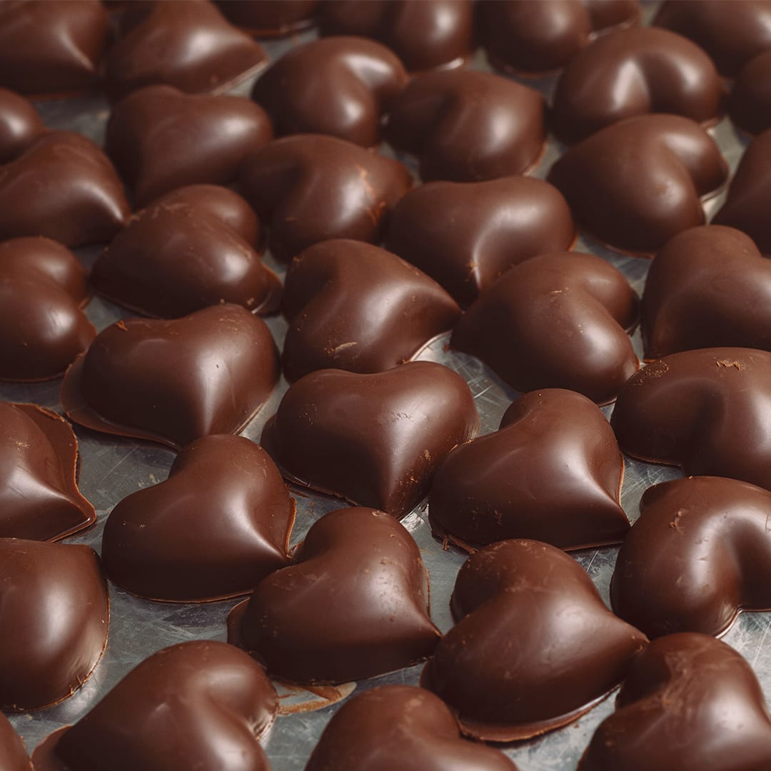CHOCOTEJAS EN FORMA DE CORAZÓN | Korin Chocolate