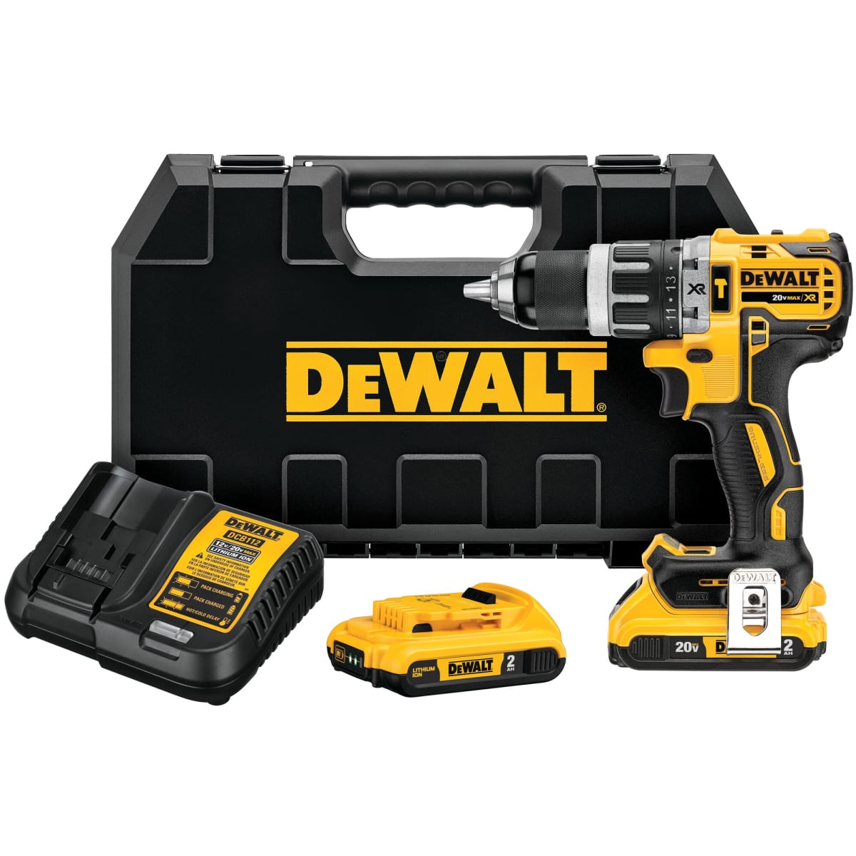 Kit Taladro Atornillador/percutor Inalámbrico 20v Xr DEWALT DCD796D2-B2 ...