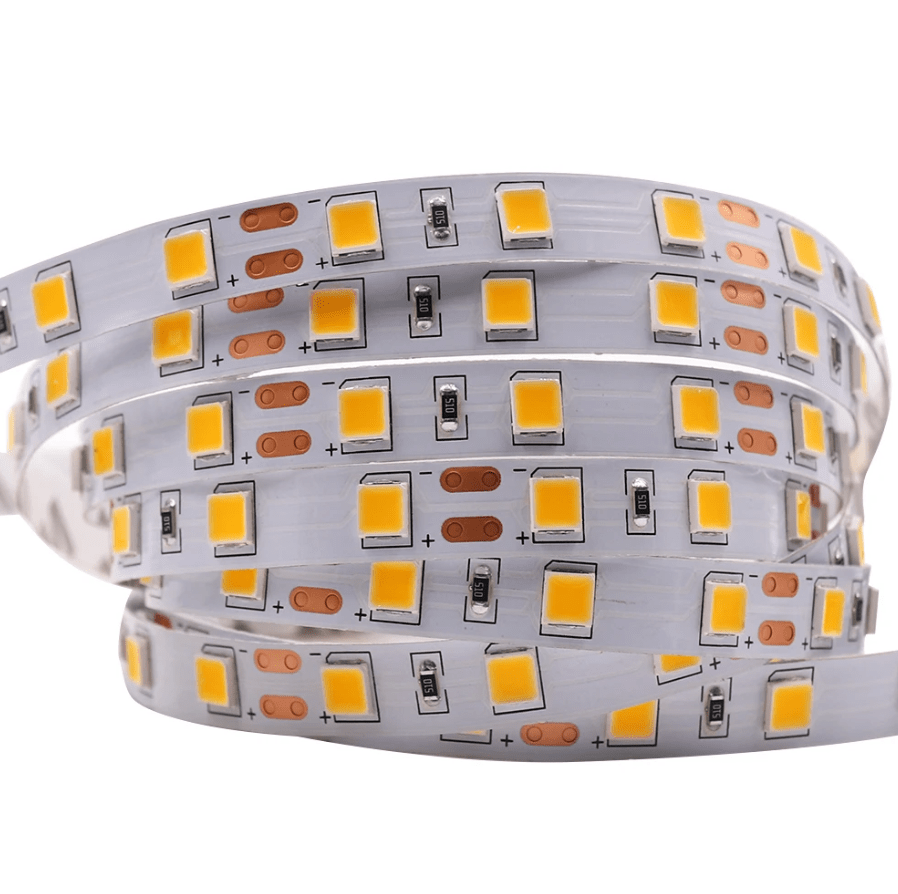 Cinta Led 12V 4040 7W/m IP65 60led/m 3000K Luz Cálida 5mt | Eco-Materiales