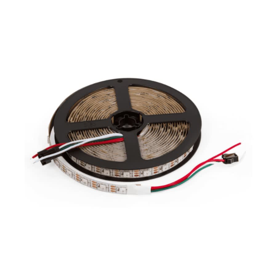 Cinta Led 12V 5050 Digital MT16703 4pin IP20 60Led/m RGB 5mt (kn) | Eco ...