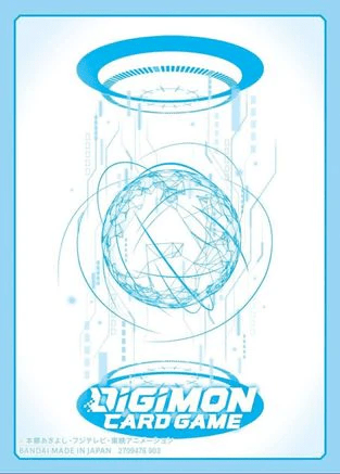 Sleeves Digimon TCG: White Egg | gomerrycards