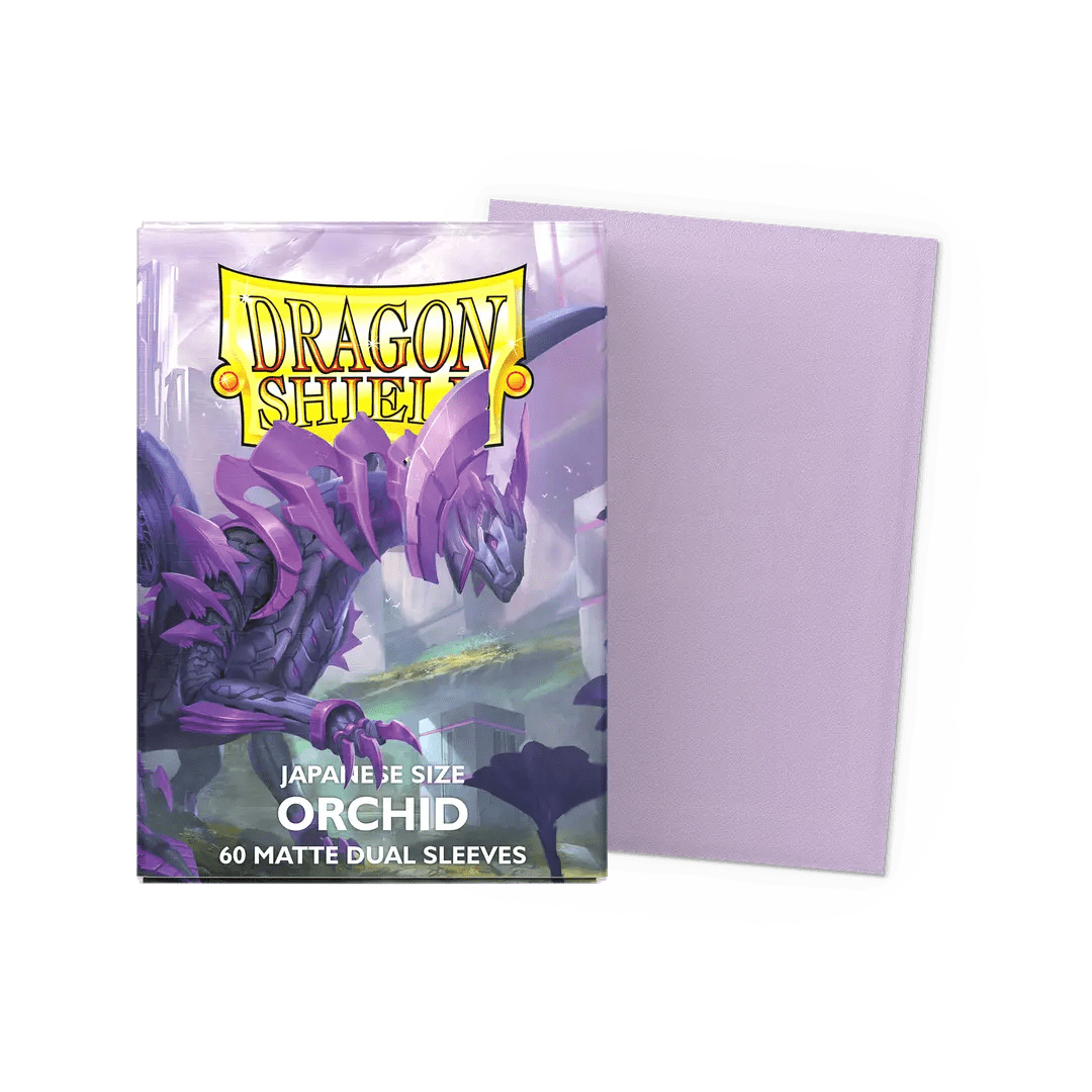 Sleeves Dragon Shield Japanese DUAL Matte Orchid | gomerrycards