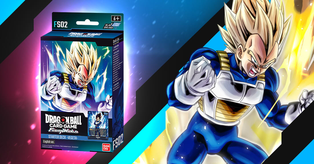 Deck Dragon Ball Super Fusion World TCG: Starter Deck Vegeta - FS02 | gomerrycards