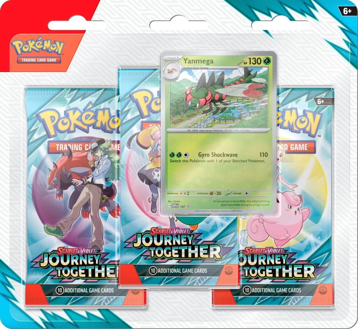 Blister 3 Pokémon TCG: Escarlata y Púrpura - Aventuras Compartidas | gomerrycards