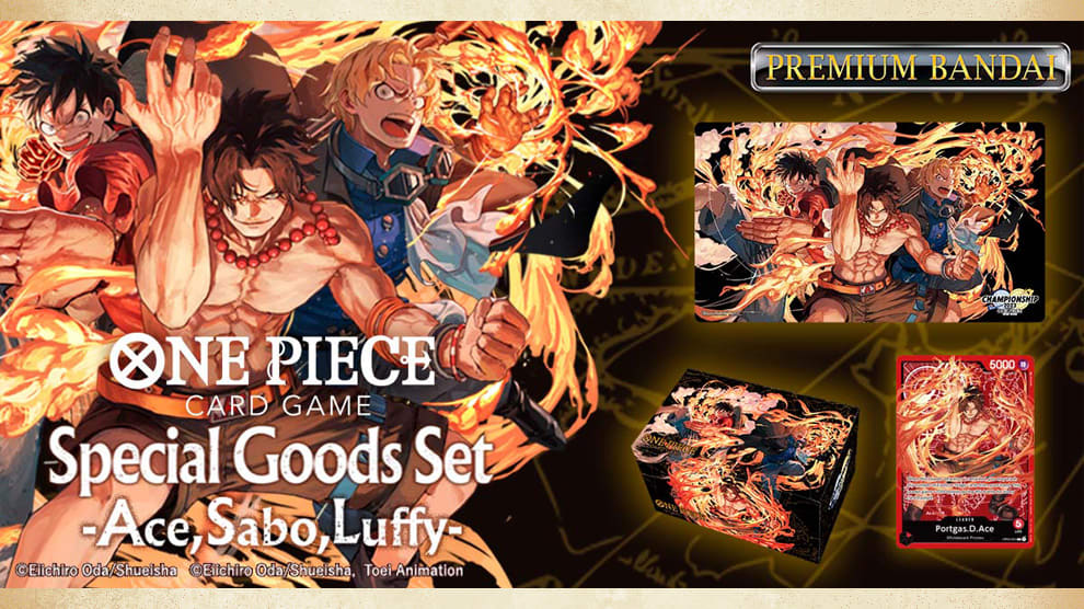 One Piece TCG: Special Goods Set - Ace/Sabo/Luffy | gomerrycards