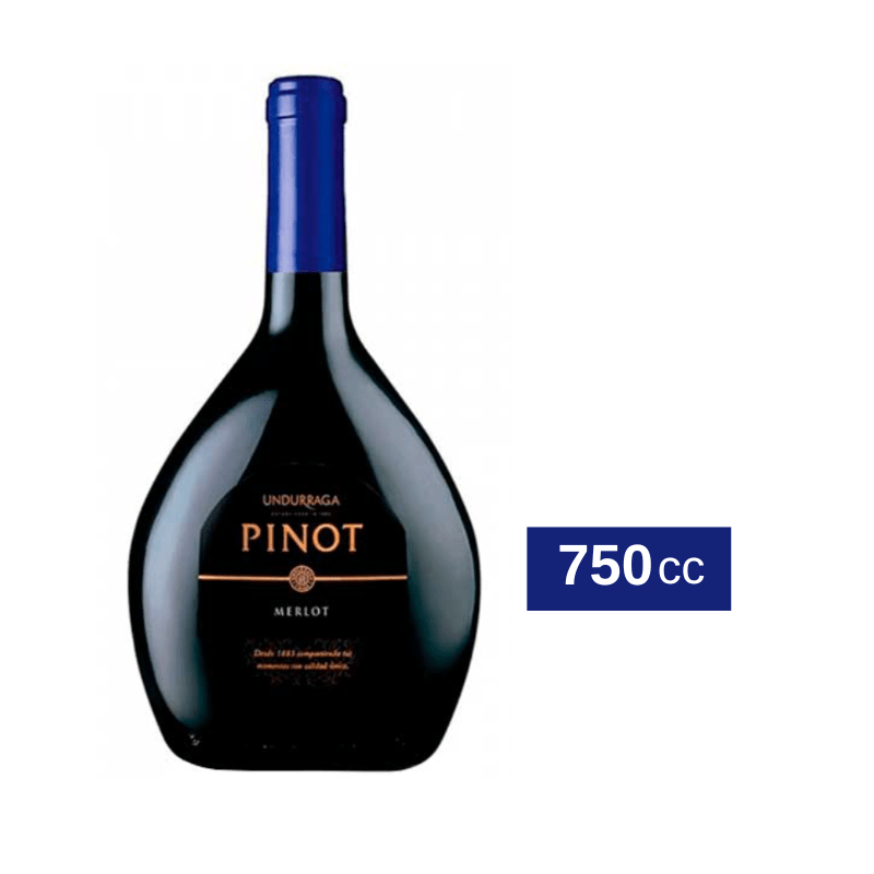 Vino Undurraga Pinot Merlot 750 ml | turinturanmarket.cl