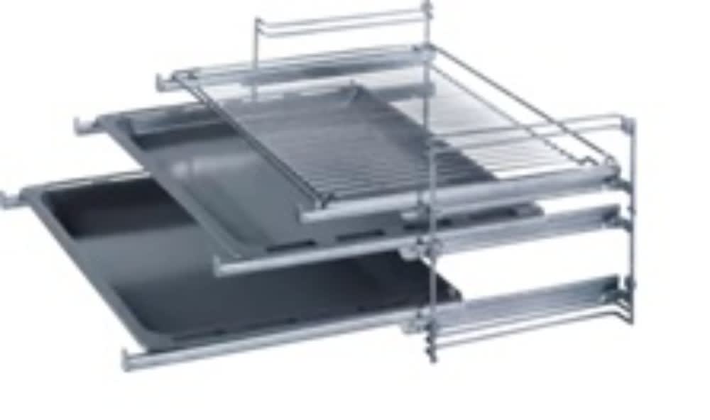 Rieles telescópicos para estantes de 3 niveles Bosch HEZ368301 | Bosch ...