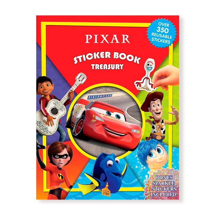 Disney pixar sticker book treasury | escritocontiza