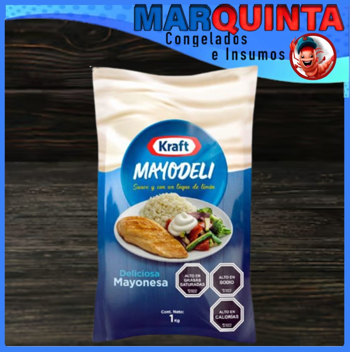 Mayonesa Kraft kg | COMERCIAL MARQUINTA SPA