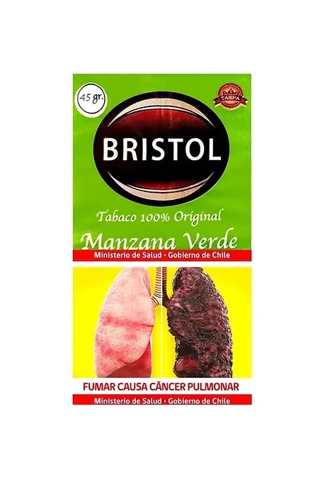 TABACO BRISTOL MANZANA VERDE | Maksimum Grow Shop