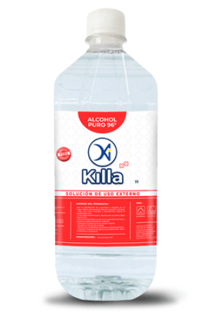 ALCOHOL 96° KILLA X LITRO | comercial warmi