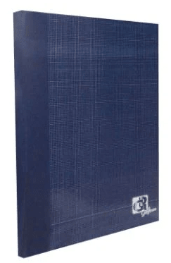 Cuaderno empastado cuadriculado d/56 gr T:A-5x 200 hojas | comercial warmi