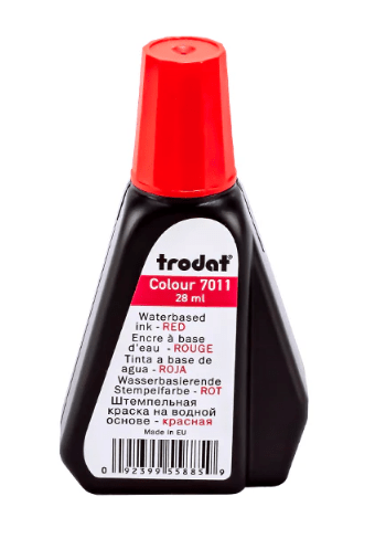 TINTA 7011 TRODAT ROJO | comercial warmi