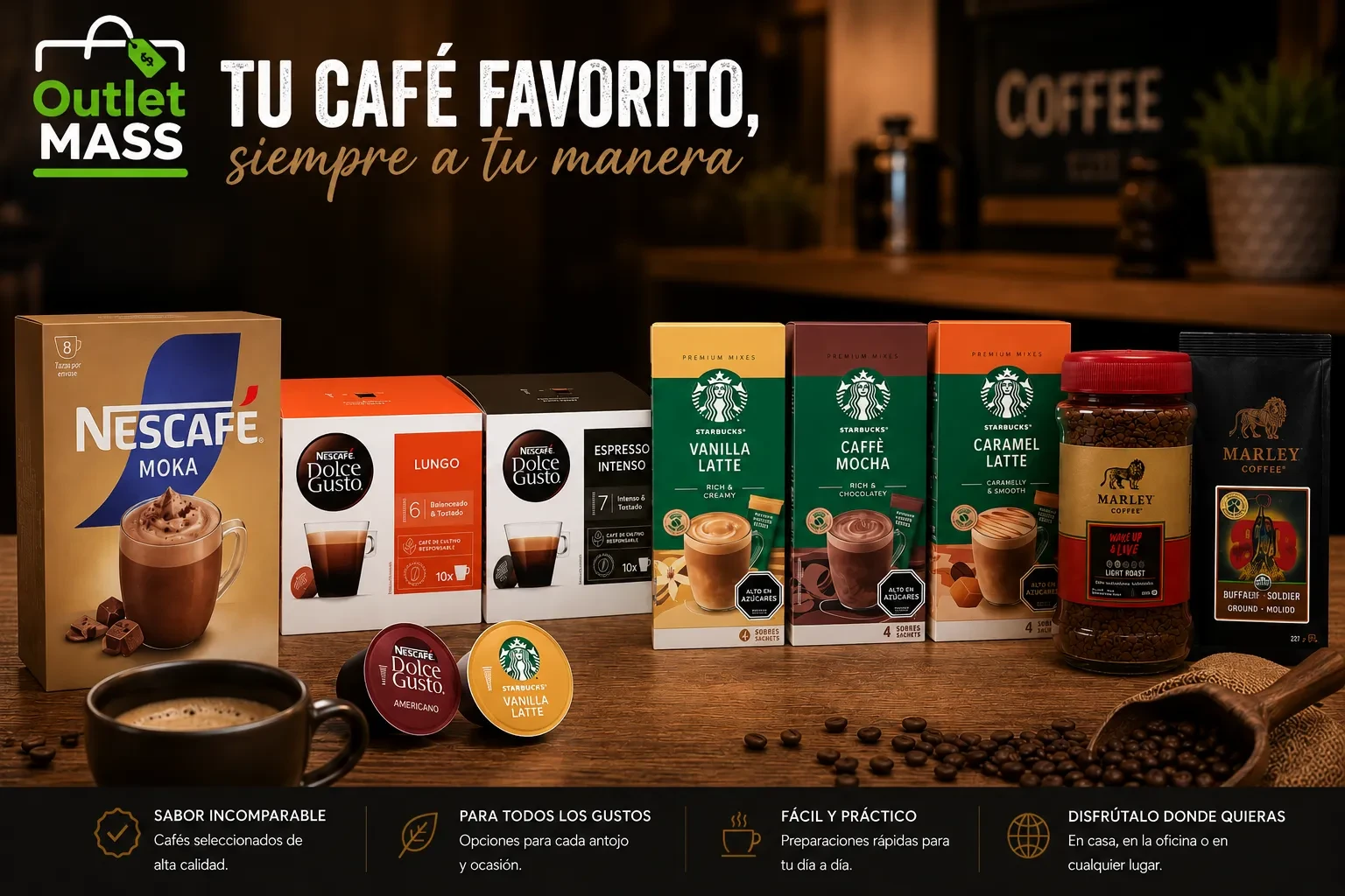 Capsulas y café | Outlet mass