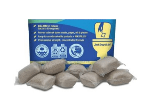 1 AÑO DE TRATAMIENTO PARA FOSAS SEPTICAS HASTA 5M3 - 12UND | RUKATRIP