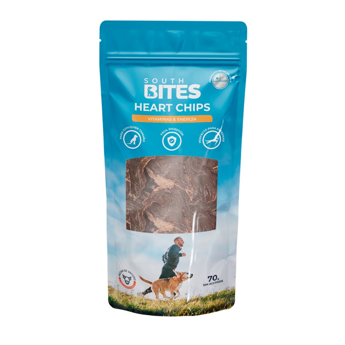 South Bites Heart Chips | Mochilerospets