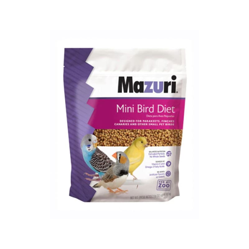 Mazuri Small Mini Bird Diet | Mochilerospets