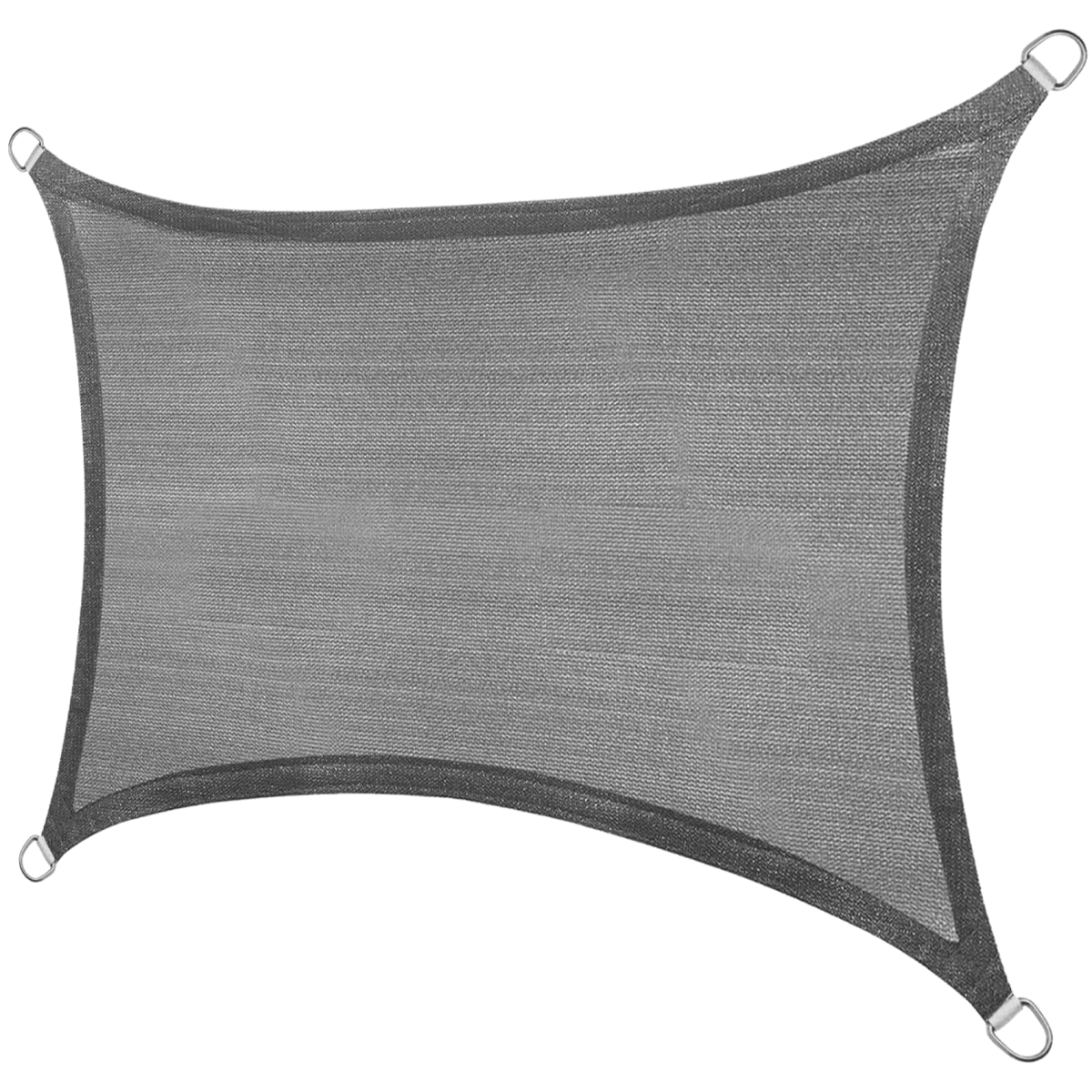 TOLDO VELA QUITASOL RECTANGULAR 5X3 MT HDPE GRIS | ITAHOME