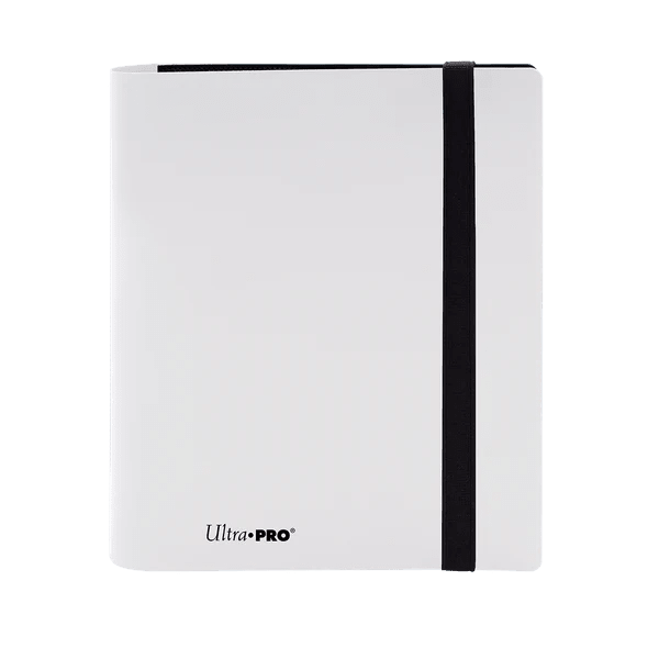 Carpeta 4 Bolsillos Ultra Pro - Pro Binder Arctic White | Blue Card