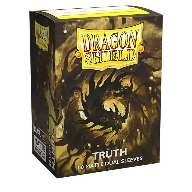 Protectores Dual Matte Dragon Shield - Truth | Blue Card