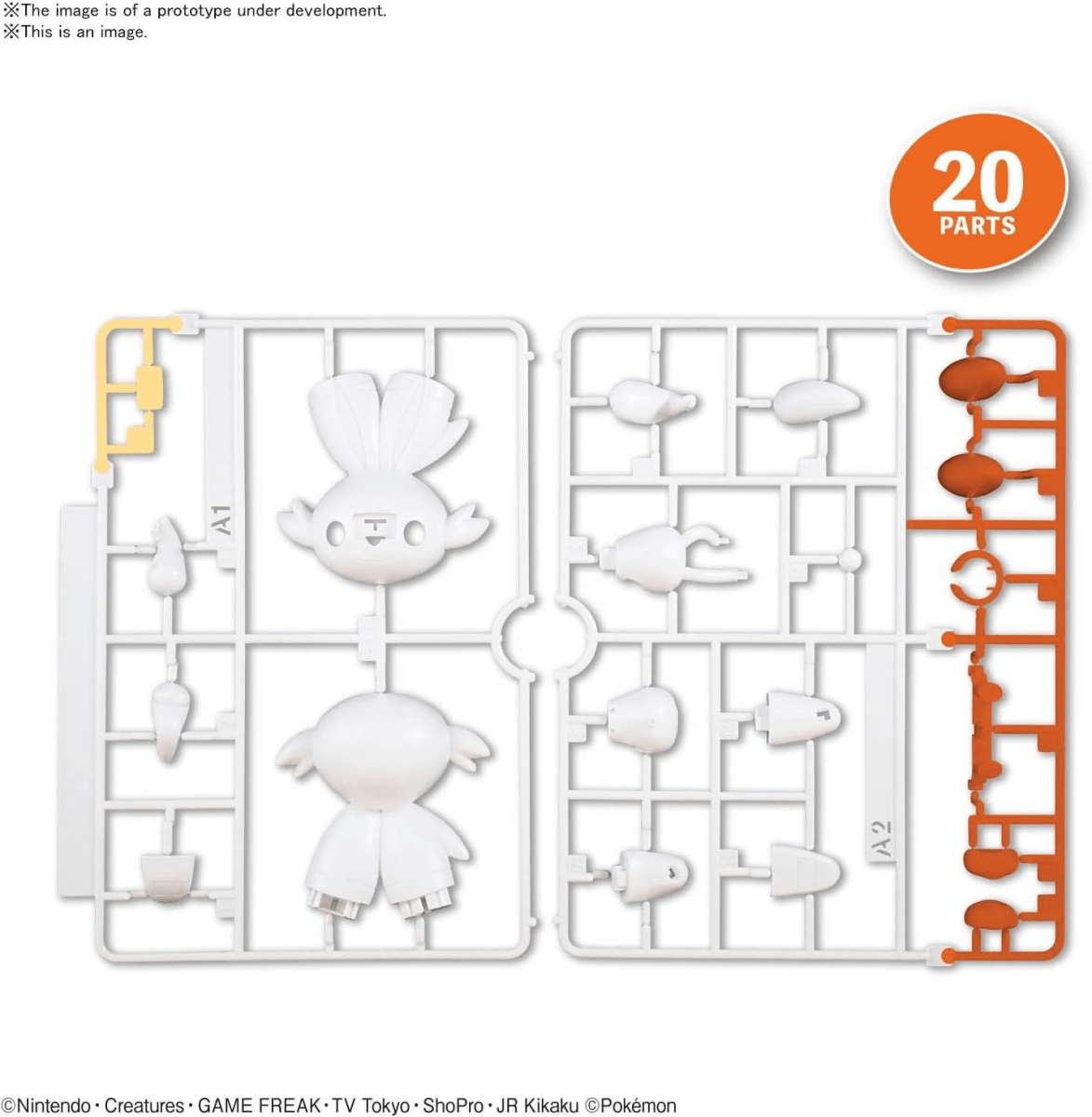 Model Kit - Pokémon Scorbunny | Blue Card Store