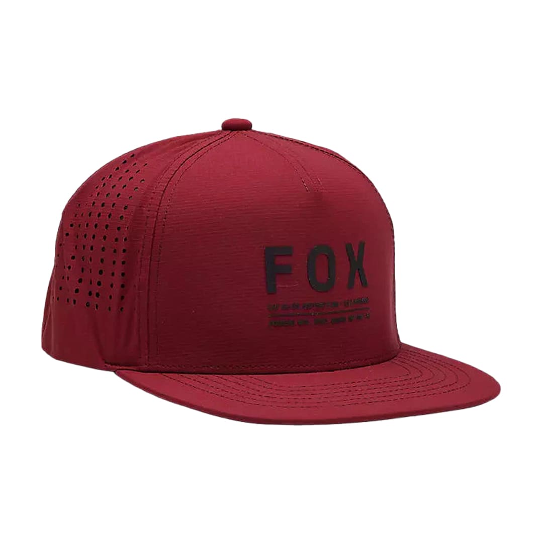 GORRO JOCKEY FOX NON STOP TECH SNAPBACK SCAR | LXLMotos - Tienda de equipamiento y accesorios