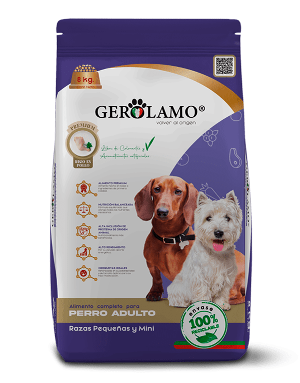 GEROLAMO PERRO ADULTO RAZA PEQ/MINI | Gohan Pet Shop