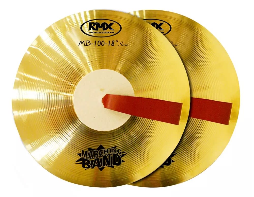 PAR DE PLATILLO PARA BANDA 18" RMX | TIENDA DE MÚSICA OASIS BLACK MUSIC