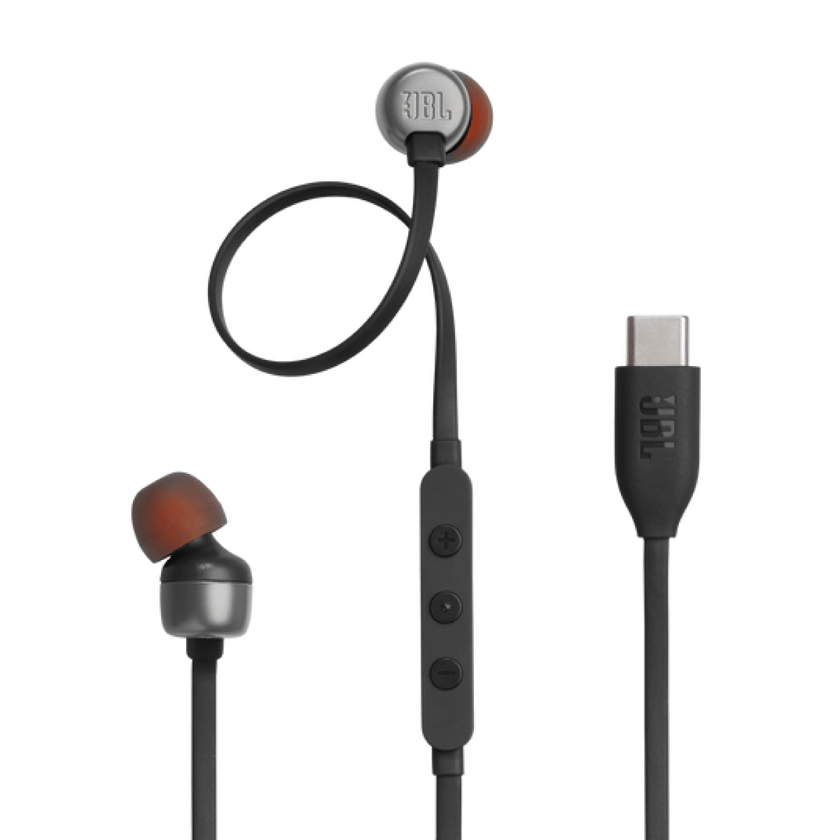 Earphones JBL T310C Tipo C Negro | motomo