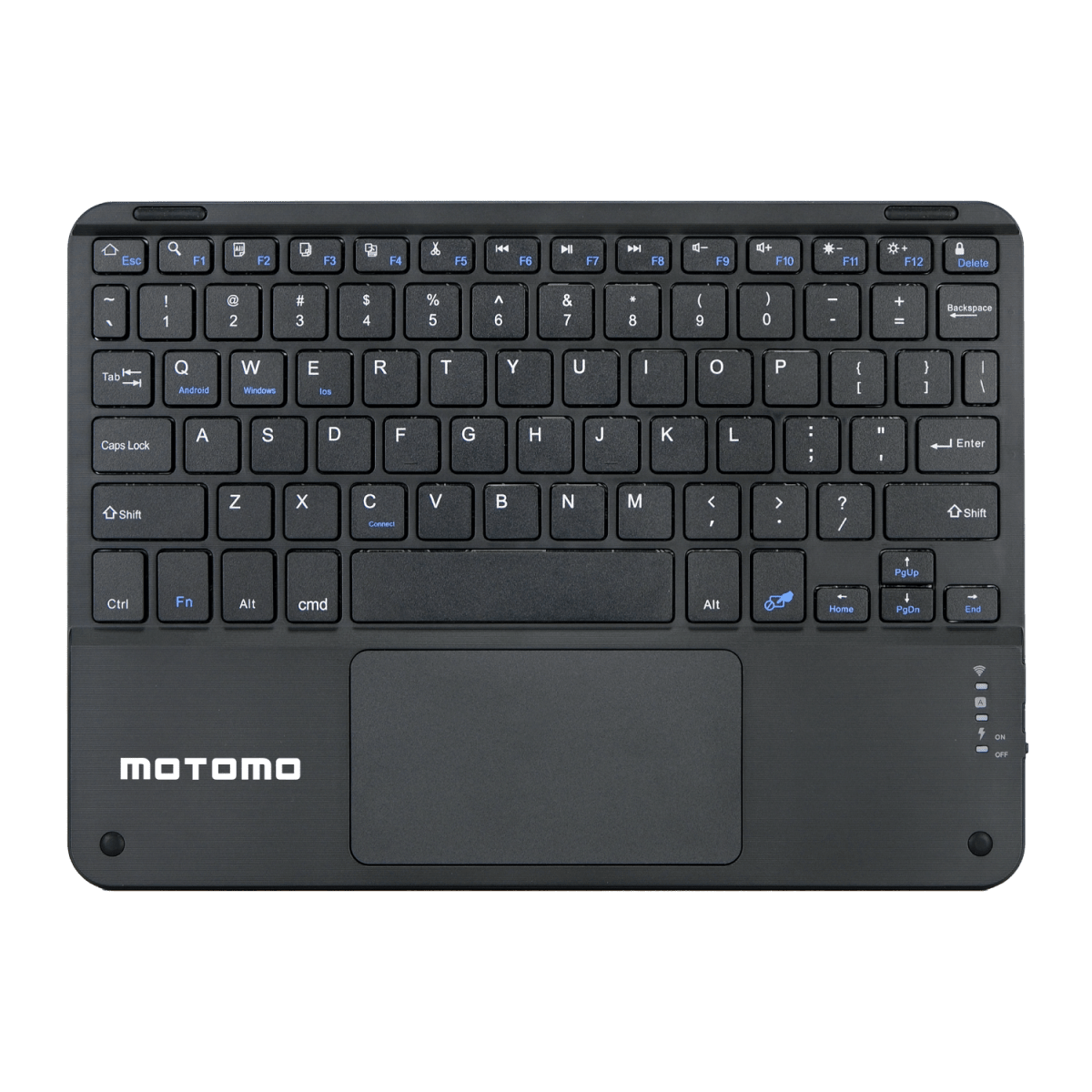 Teclado Motomo Inalambrico BD-136A BT Negro | motomo