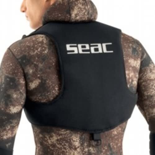 CHALECO PORTA PLOMO SEAC NEGRO | ecosub.cl