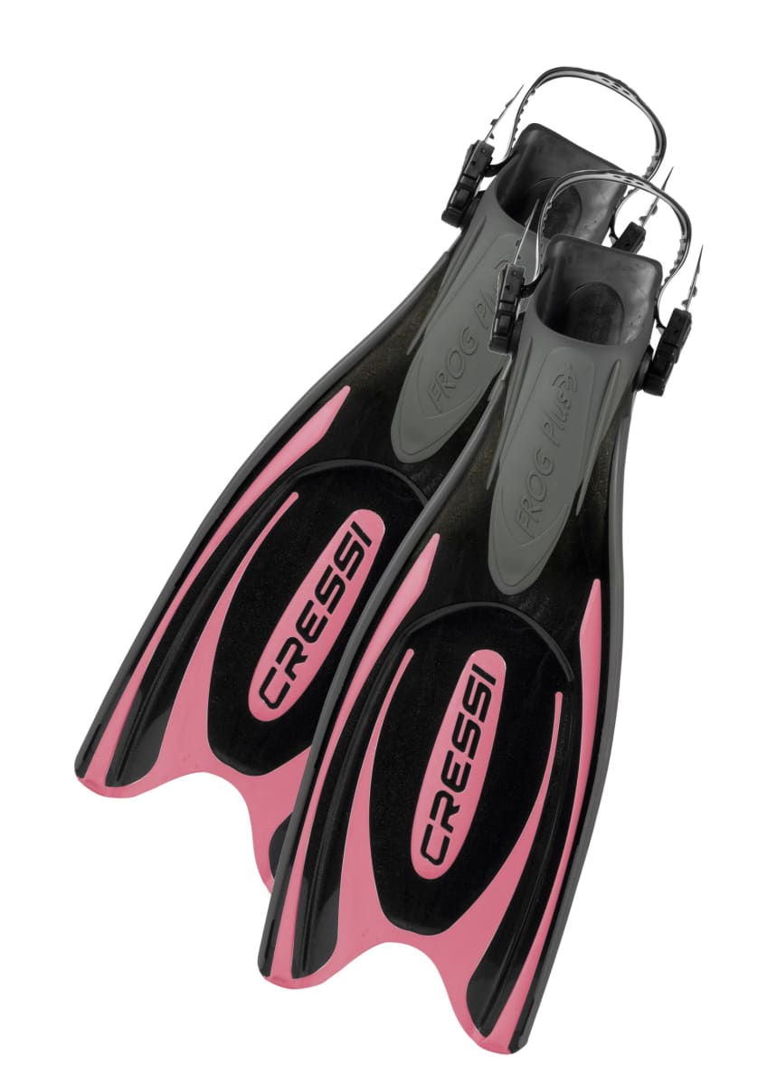 ALETA CRESSI SUB FROG PLUS ROSADO SM | ecosub.cl