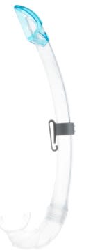 SNORKEL CRESSI SUB MEXICO TRANSPARENTE/CELESTE | ecosub.cl