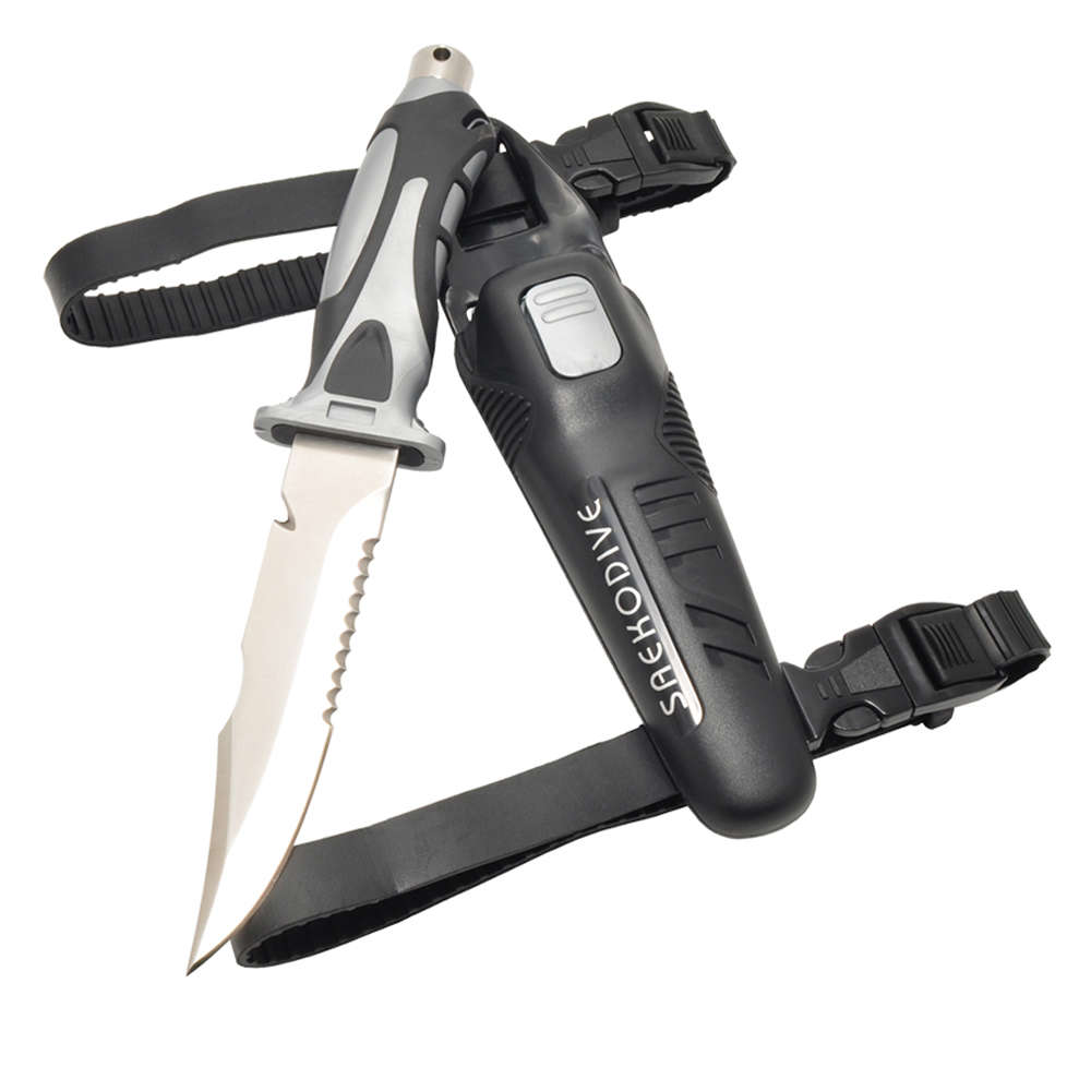 CUCHILLO SAEKO MODELO 3113 GRIS | ecosub.cl