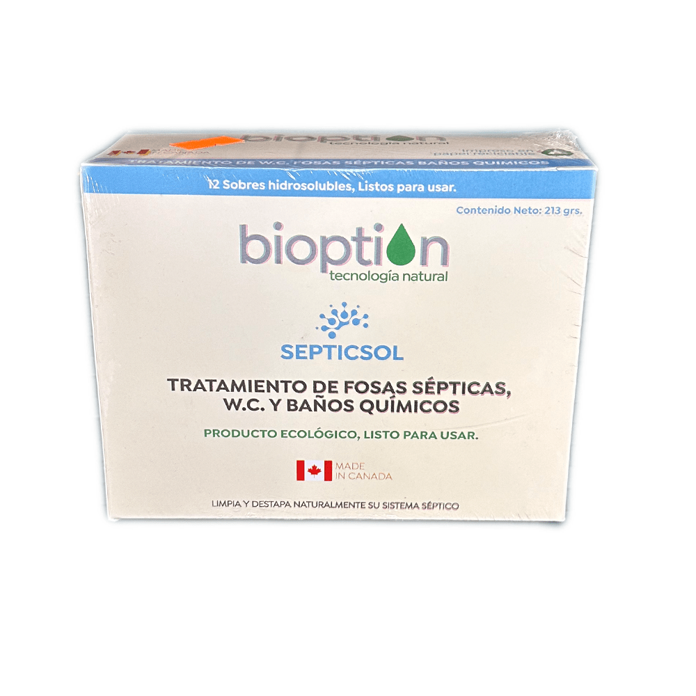 Caja Elimina Olores Fosa Séptica Bioption | Tienda Coprock