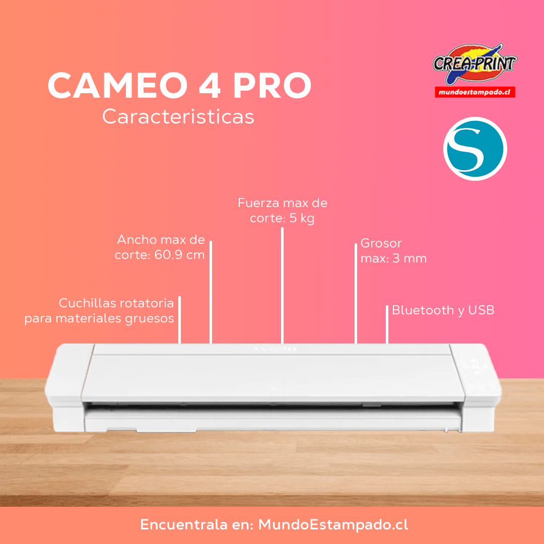 SILH. PLOTTER CAMEO 4 PRO | Crea-Print Ltda