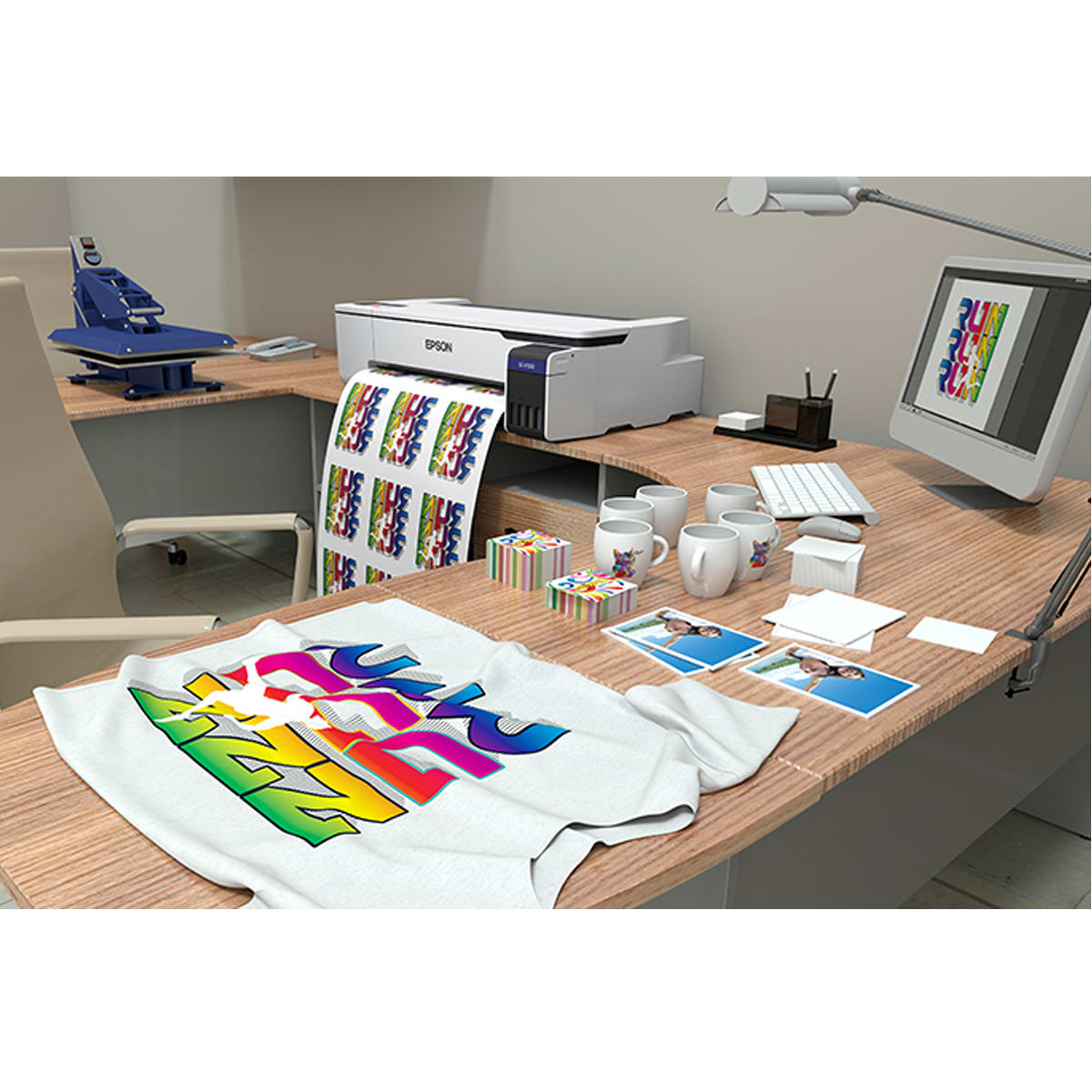 PLOTTER SUBLIMACIÓN EPSON® SURECOLOR® F570 | Crea-Print Ltda