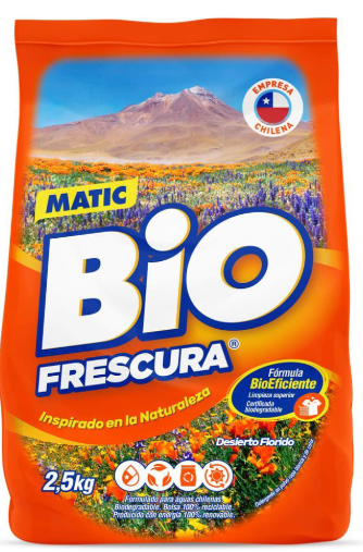 BIOFRESCURA DETERGENTE 2.5KG NARANJA | COMERCIAL BRILLEZA