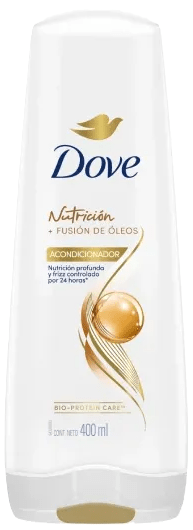 DOVE ACONDICIONADOR 400 ML NITRICIÓN FUSIÓN ÓLEOS | COMERCIAL BRILLEZA