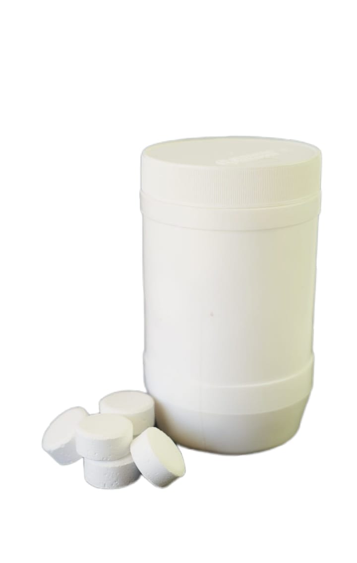 PASTILLA CLORO POTE 1 KG (50 PASTILLAS DE 20 GRS) | COMERCIAL BRILLEZA