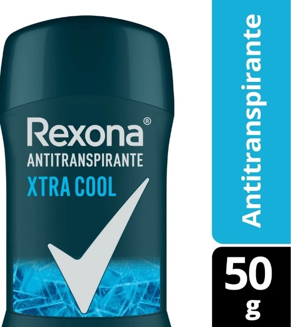 REXONA DESODORANTE BARRA 50 GR XTRACOOL HOMBRE | COMERCIAL BRILLEZA