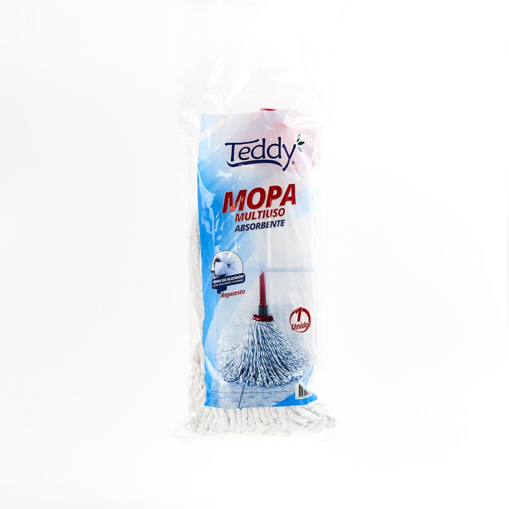 MOPA HÚMEDA ALGODÓN 200 GRS TEDDY | COMERCIAL BRILLEZA
