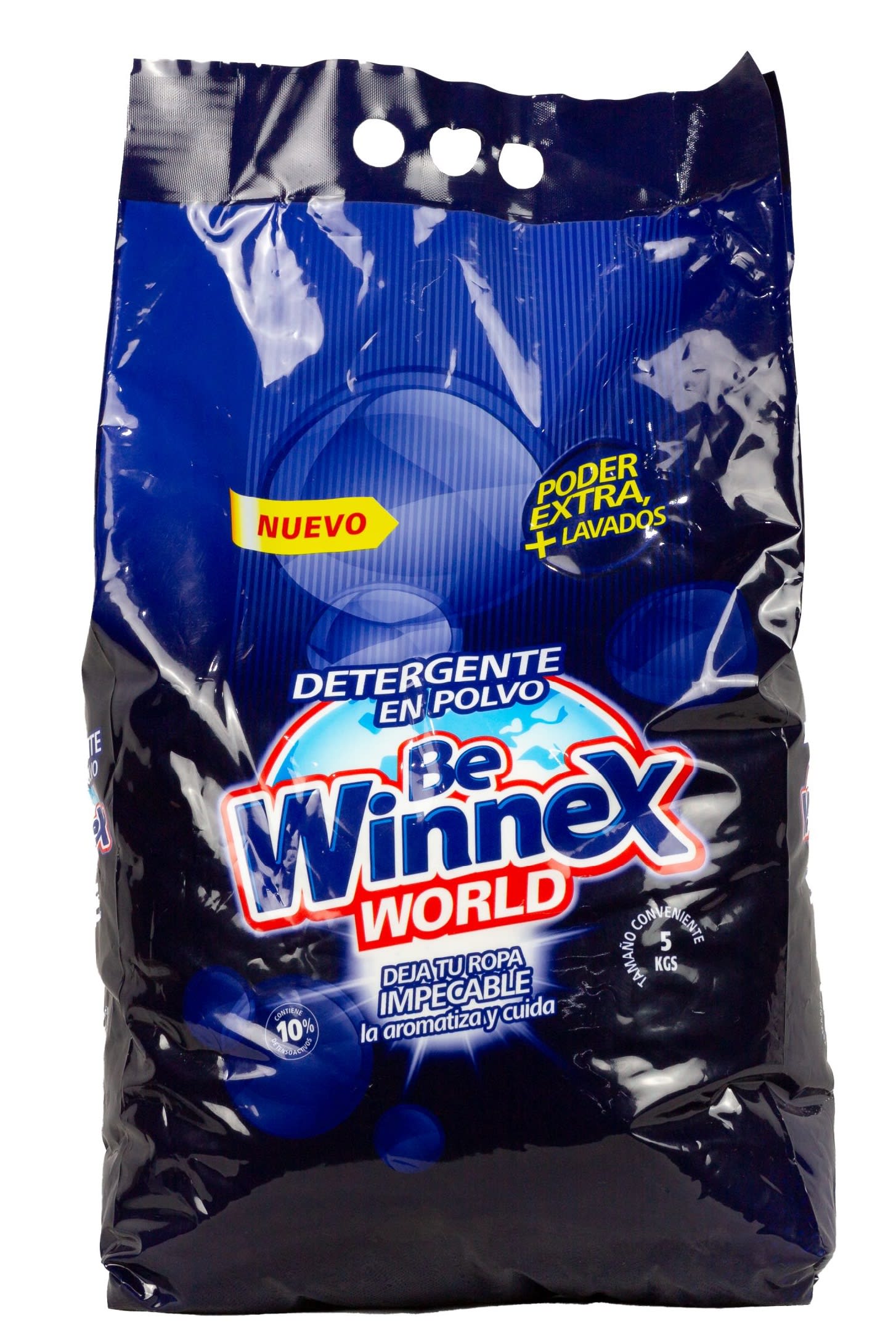 WINNEX DETERGENTE POLVO 5 KGS LIMÓN | COMERCIAL BRILLEZA