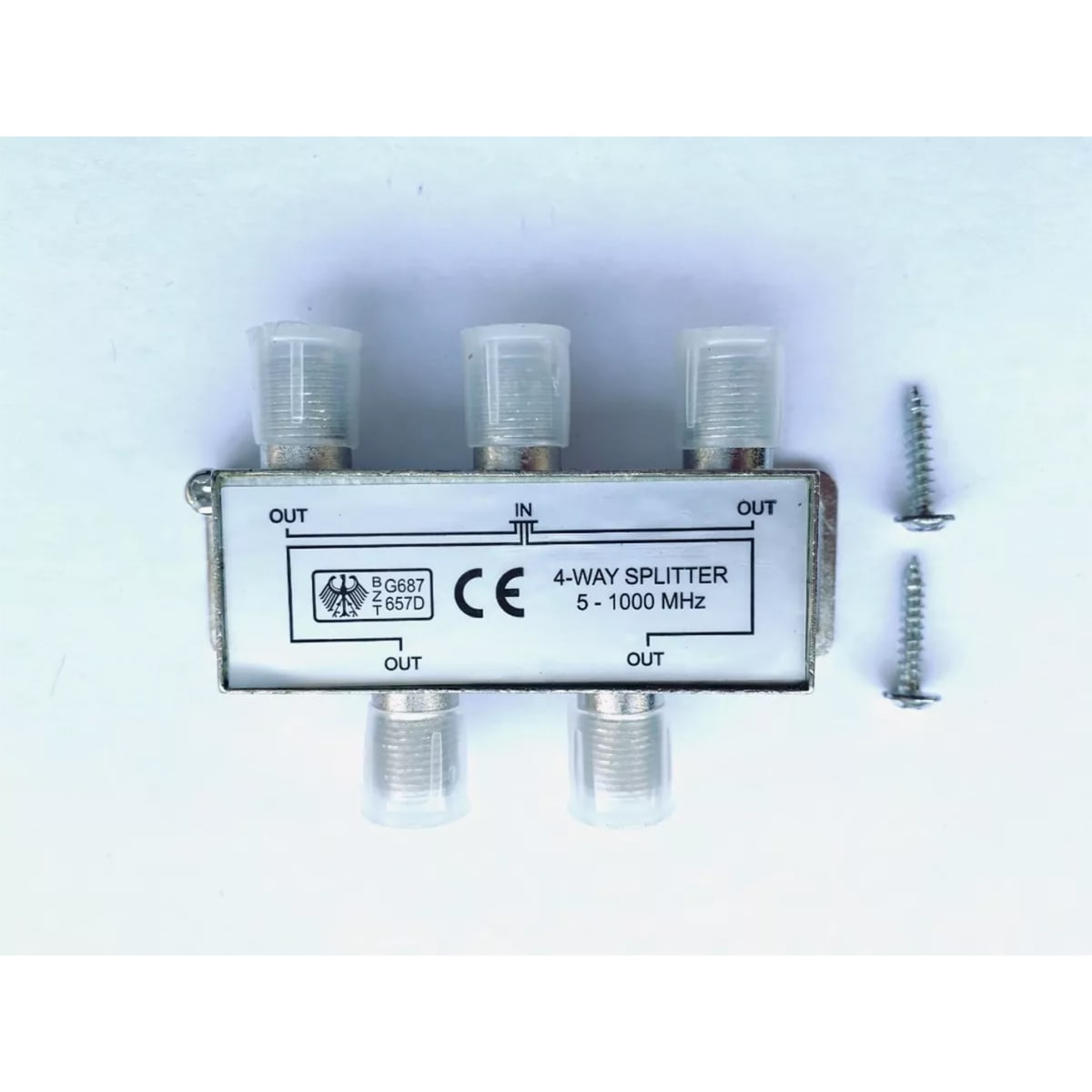 Splitter Coaxial Rg6 4 X 1 Calidad | Megatronic