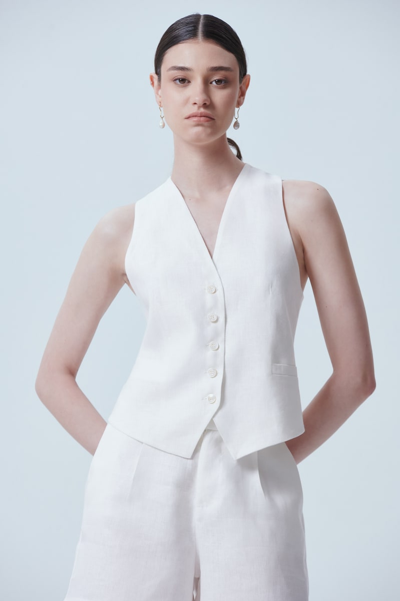 Chaleco Medici Off White | LANDA