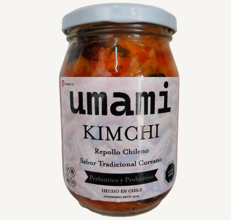 Kimchi Coreano con Repollo Chileno, 400 grs Umami | Bosques del Zar